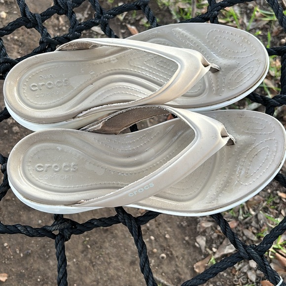 CROCS | Shoes | Crocs Womens Capri V Sport Flip Flops W Cobblestone ...